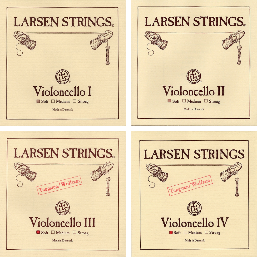 Larsen Cello String Set 4/4 Soft – Simply for Strings