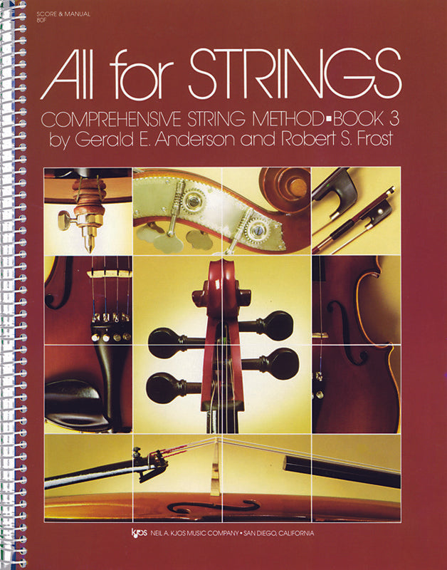 All for Strings Book 3 Teacher Score – Simply for Strings