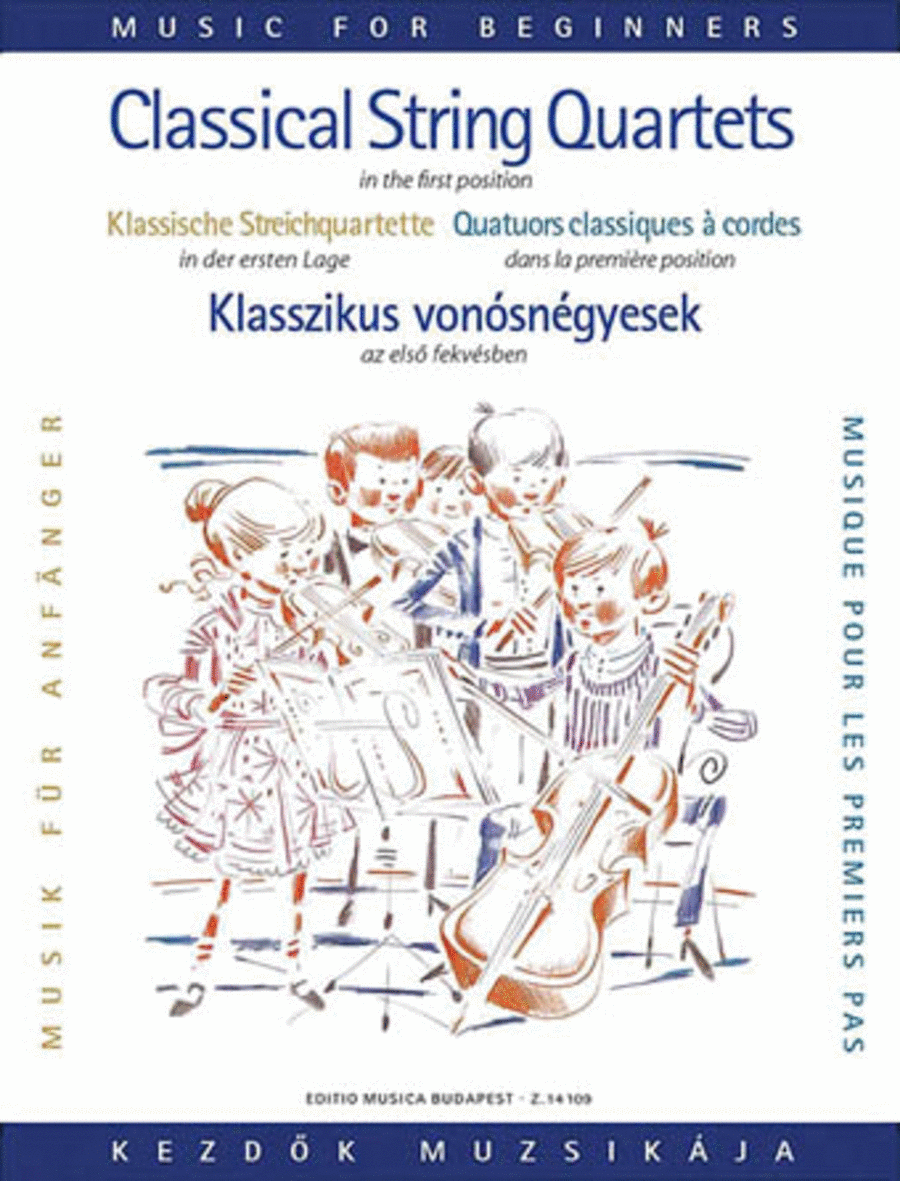 Classical Quartet Music for Beginners (EMB) – Simply for Strings