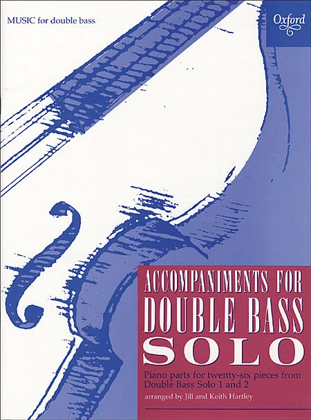 Double Bass Solo Book 1 and 2 Piano Accompaniment (Oxford) – Simply for ...