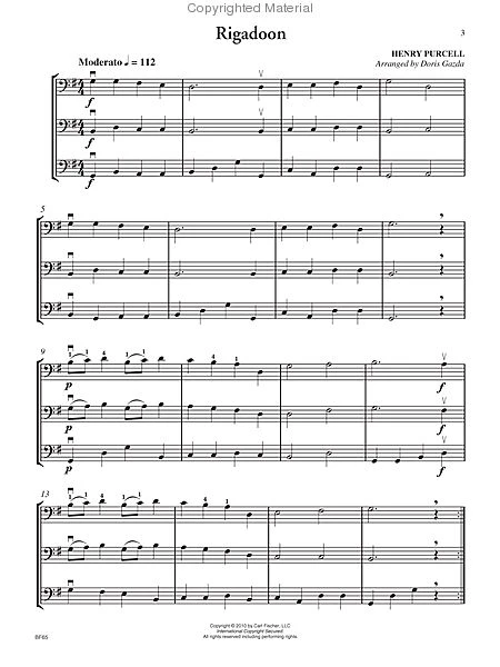Progressive Trios for Strings Bass (Fischer) – Simply for Strings