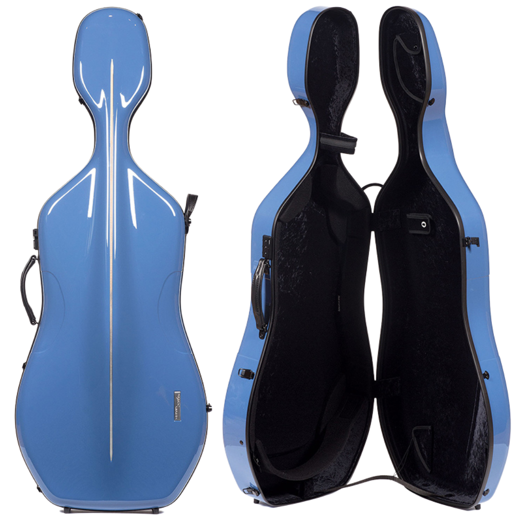 GEWA Air 3.9 Cello Case Blue Gloss – Simply for Strings
