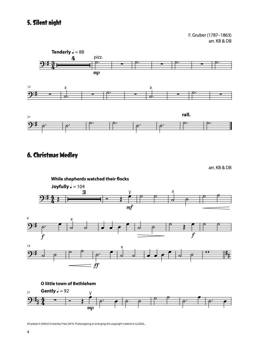 String Time Christmas Double Bass – Simply for Strings