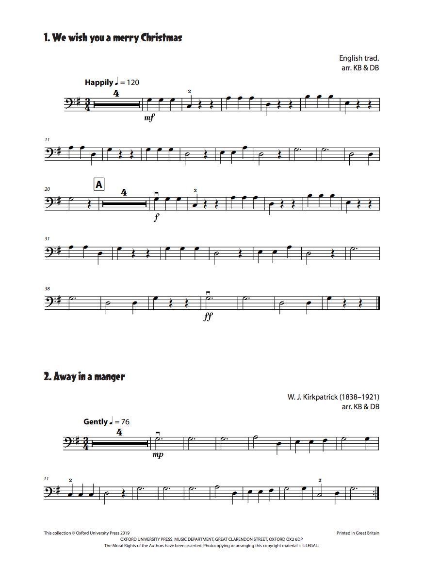 String Time Christmas Double Bass – Simply for Strings