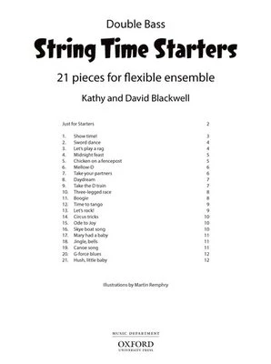 String Time Starters for Double Bass – Simply for Strings