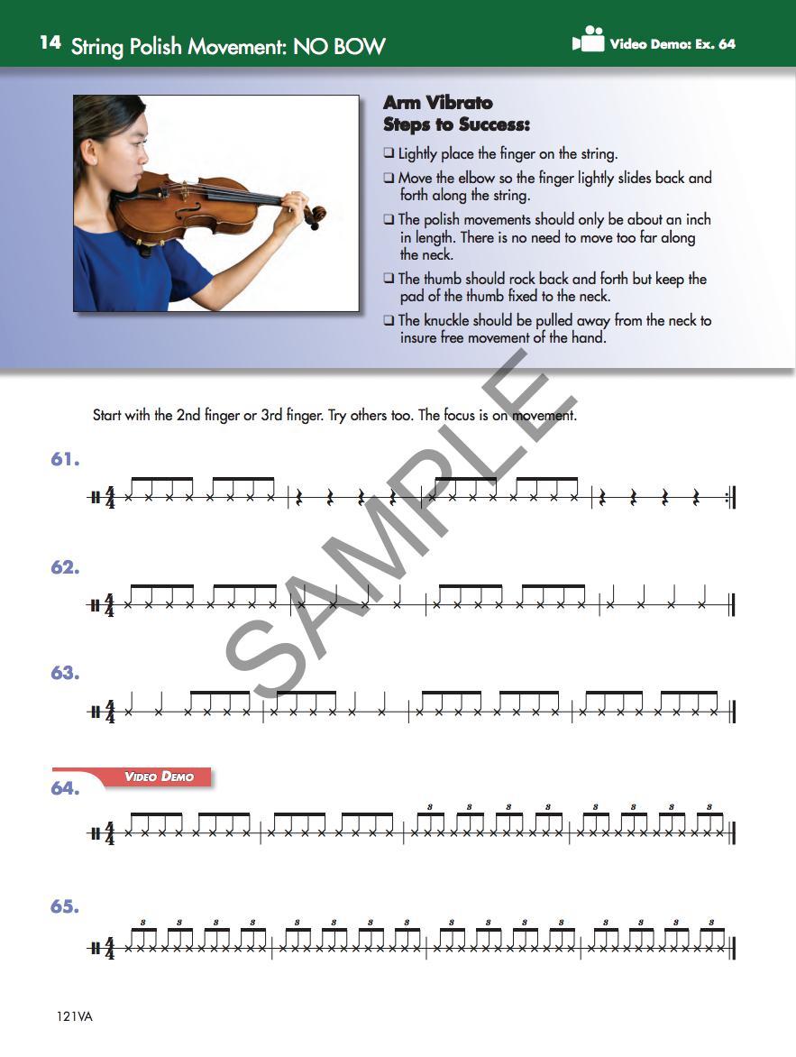 Vibrato Basics Viola – Simply for Strings