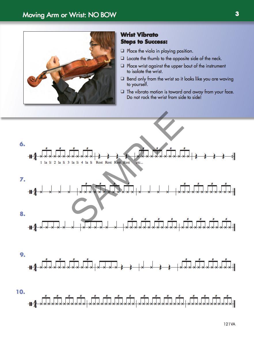 Vibrato Basics Viola – Simply for Strings