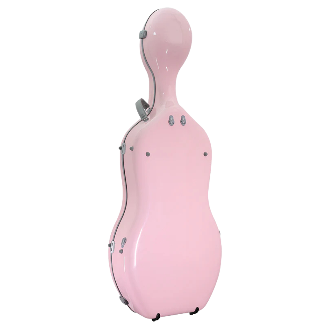 JML CL6 Carbon Fibre 2.9 Cello Case Sakura Pink 4/4 – Simply for Strings