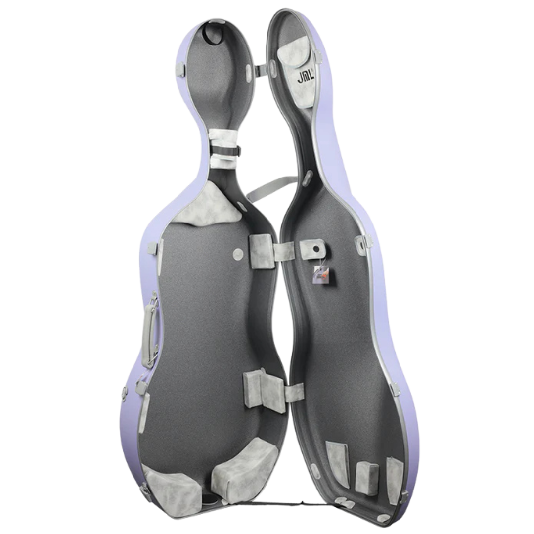 JML CL6 Carbon Fibre 2.9 Cello Case Twilight Purple 4/4 – Simply for ...