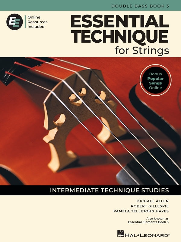 Essential Technique Double Bass (New Edition) – Simply for Strings