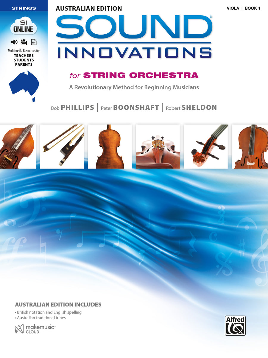 Sound Innovations Australian Edition Book 1 Viola – Simply for Strings