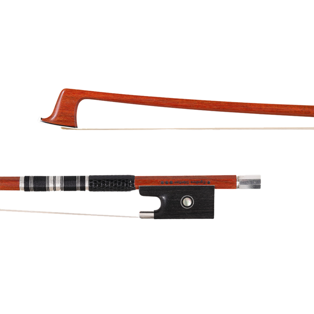 Egidius Dorfler *** Pernambuco Violin Bow with Round Stick and Stirlin ...