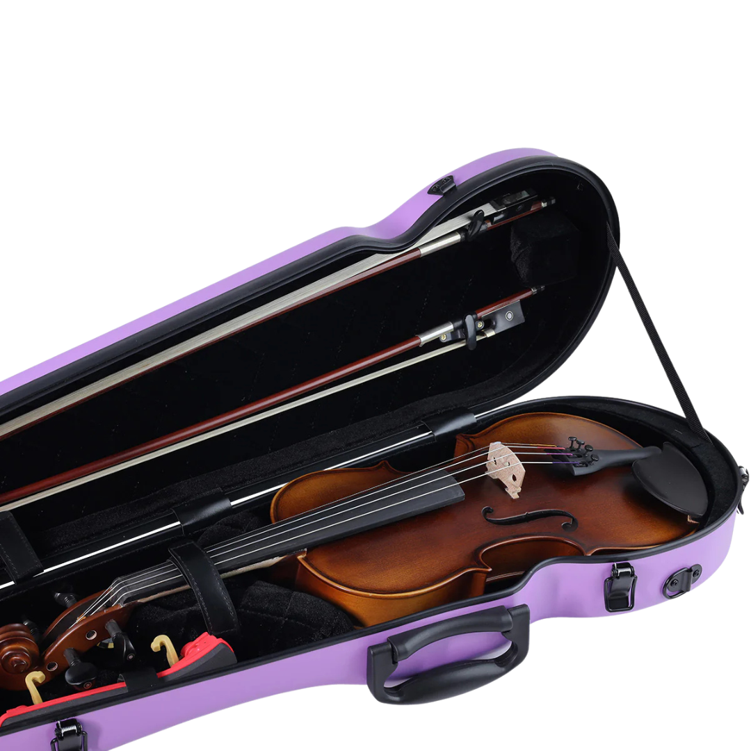 ART Shaped Violin Case Amethyst Purple 3/4-4/4 – Simply for Strings