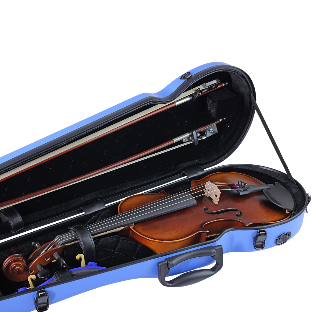 ART Shaped Violin Case Sky Blue 3/4-4/4 – Simply for Strings
