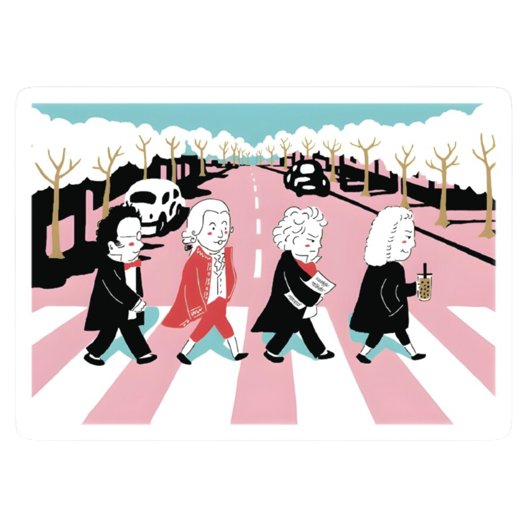 Sticker - Abbey Road Composers – Simply for Strings