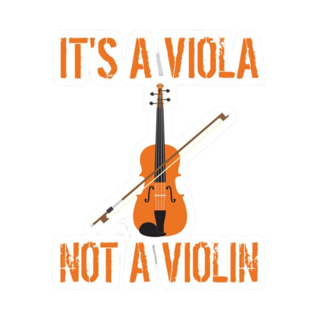 Sticker - It's a Viola Not a Violin – Simply for Strings
