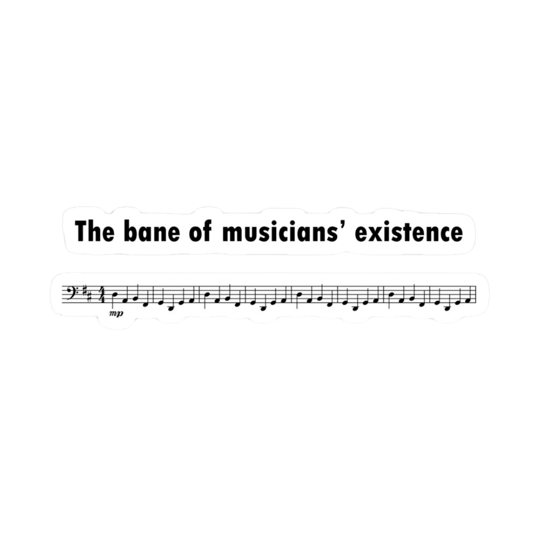 Sticker - The Bane of Musicians' Existence – Simply for Strings