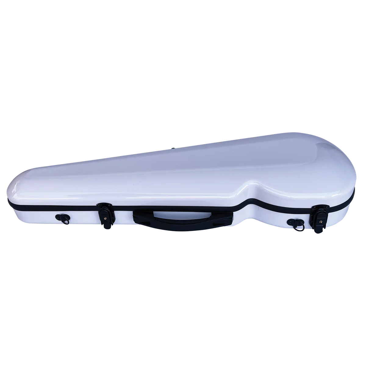 Vivo Polycarbonate Shaped Violin Case 4/4 White – Simply for Strings