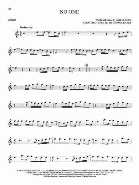 101 Hit Songs for Violin – Simply for Strings