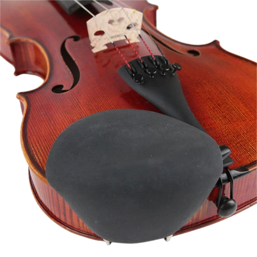 Strad Pad for Violin or Viola - Large Size Black – Simply for Strings