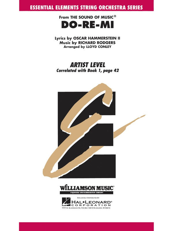 DO RE MI (arr. Conley) for String Orchestra – Simply for Strings