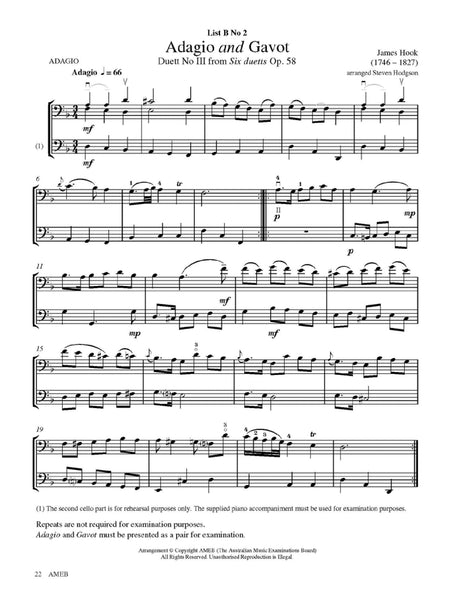AMEB Cello Series 2 Grade 4 – Simply for Strings