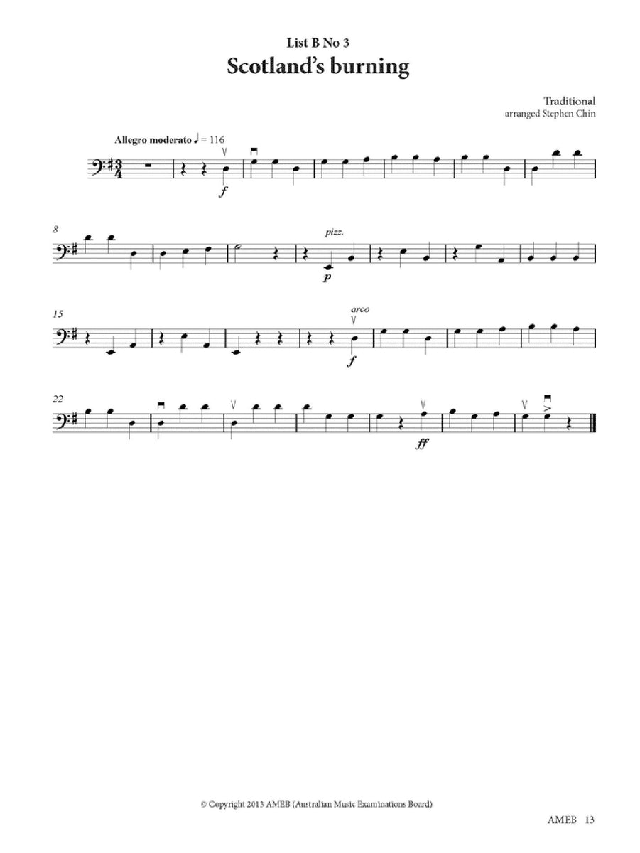 AMEB Double Bass Series 1 Preliminary – Simply for Strings