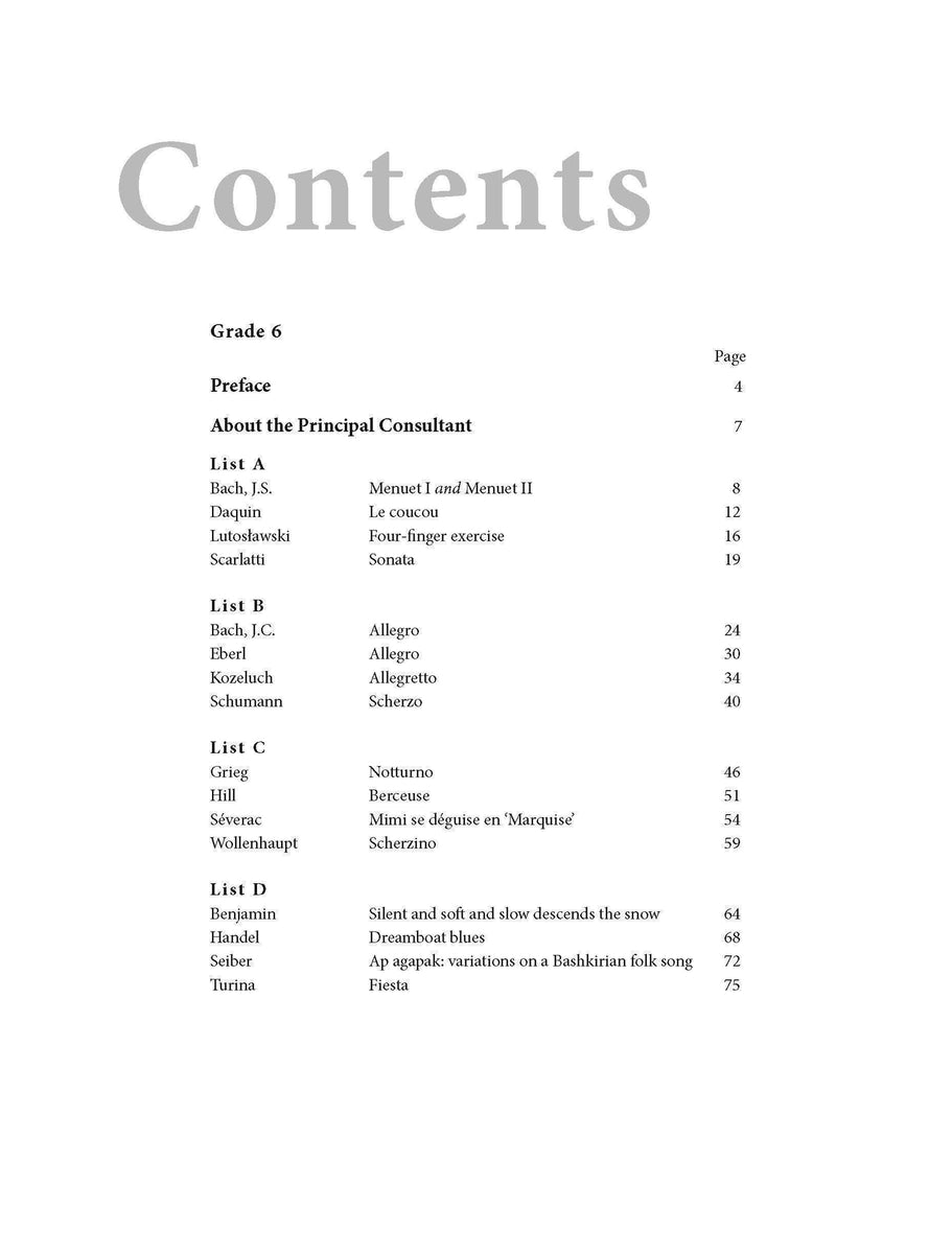 AMEB Piano Series 18 Grade 6 – Simply for Strings