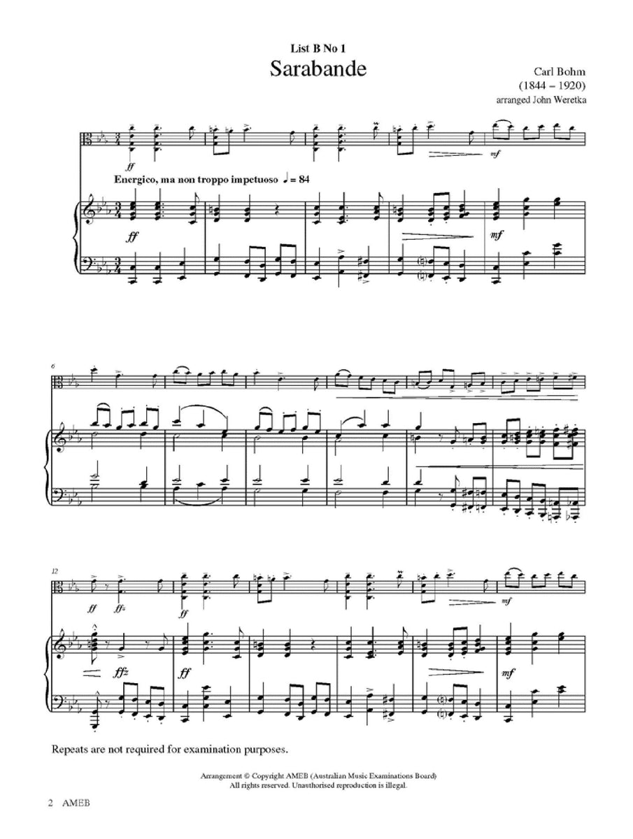 AMEB Viola Series 1 Grade 6 – Simply for Strings