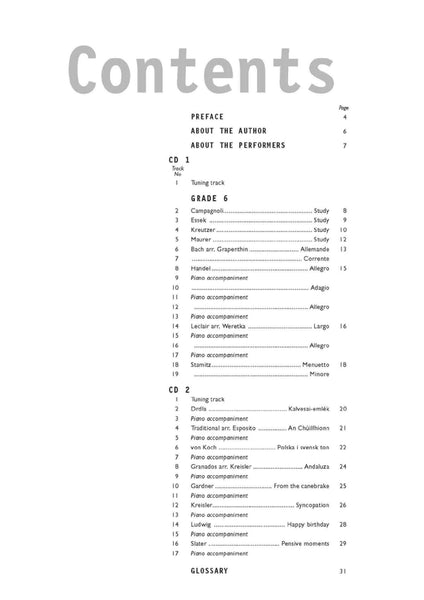 AMEB Violin Series 8 CD and Handbook Grade 6 – Simply for Strings