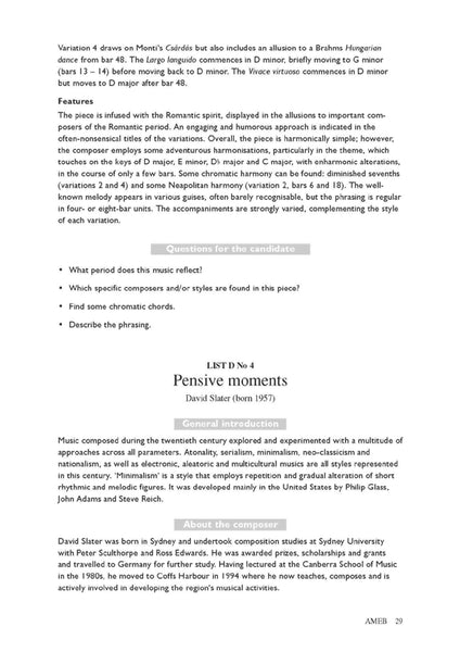 AMEB Violin Series 8 CD and Handbook Grade 6 – Simply for Strings