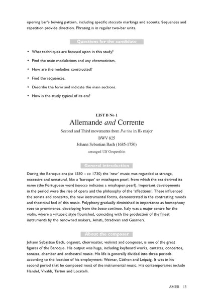 AMEB Violin Series 8 CD and Handbook Grade 6 – Simply for Strings