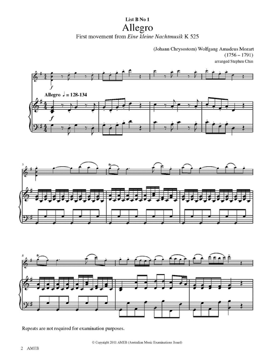 AMEB Violin Series 9 Grade 6 – Simply for Strings