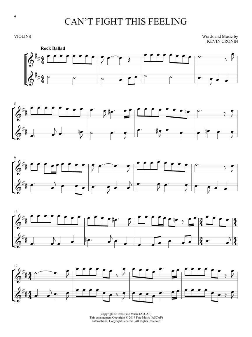 Classic Rock for Two Violins – Simply for Strings