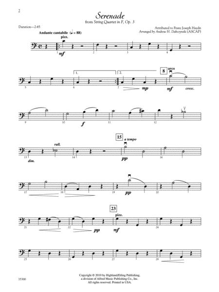Classic String Quartets Bass – Simply for Strings