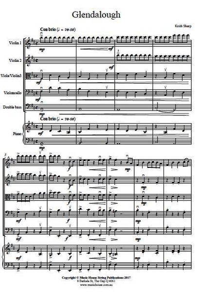 Glendalough (Keith Sharp) for String Orchestra – Simply for Strings