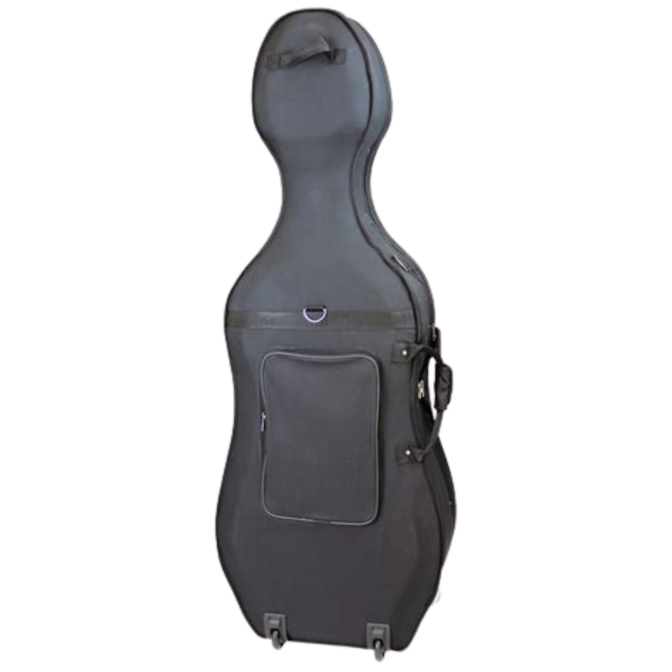 Lightweight Styrofoam Cello Case with Wheels 4/4 – Simply for Strings