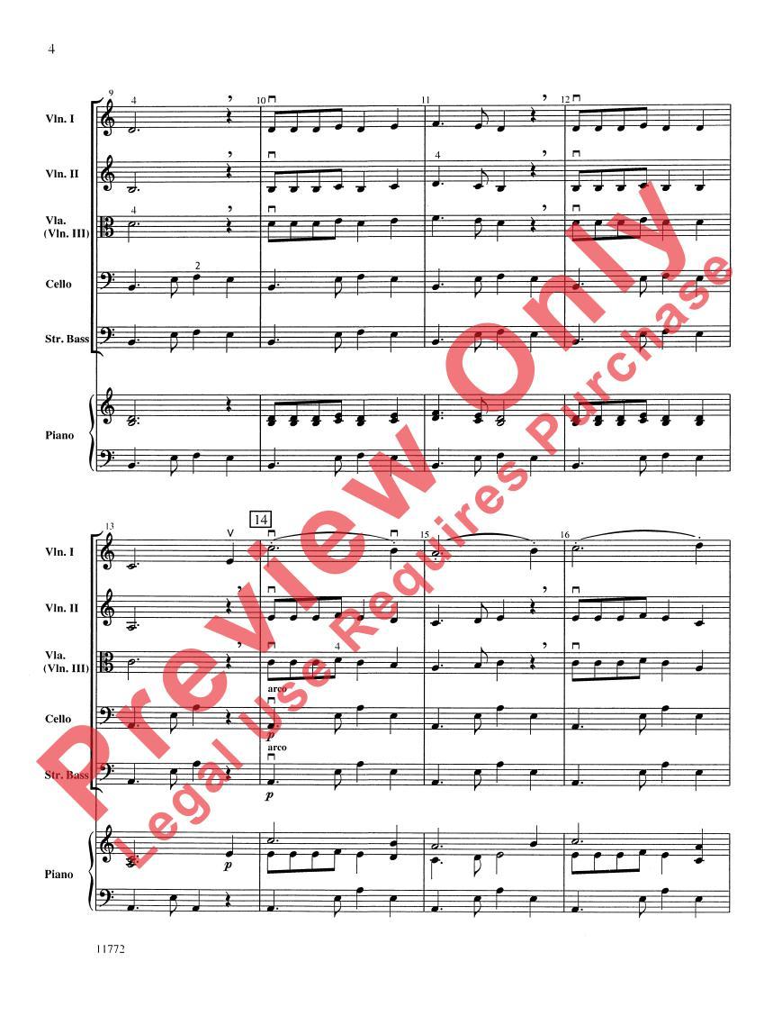 Moonlight Tango (Richard Meyer) for String Orchestra – Simply for Strings