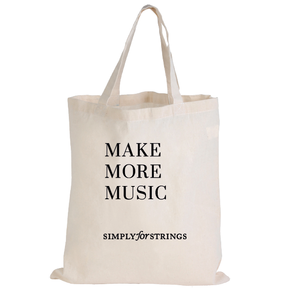 Music Tote Bag - Alto Clef (Calico) – Simply for Strings