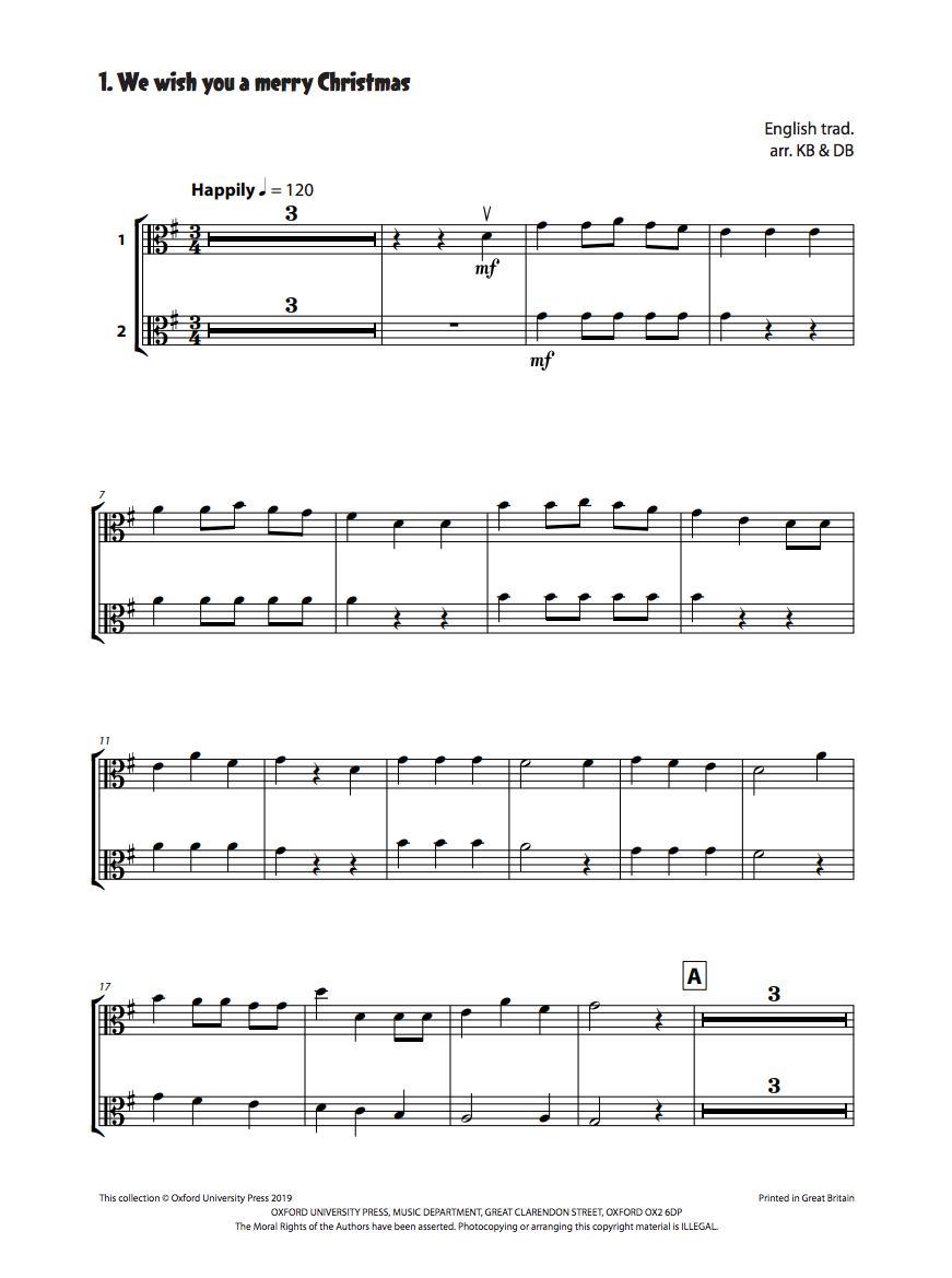 String Time Christmas Viola – Simply for Strings