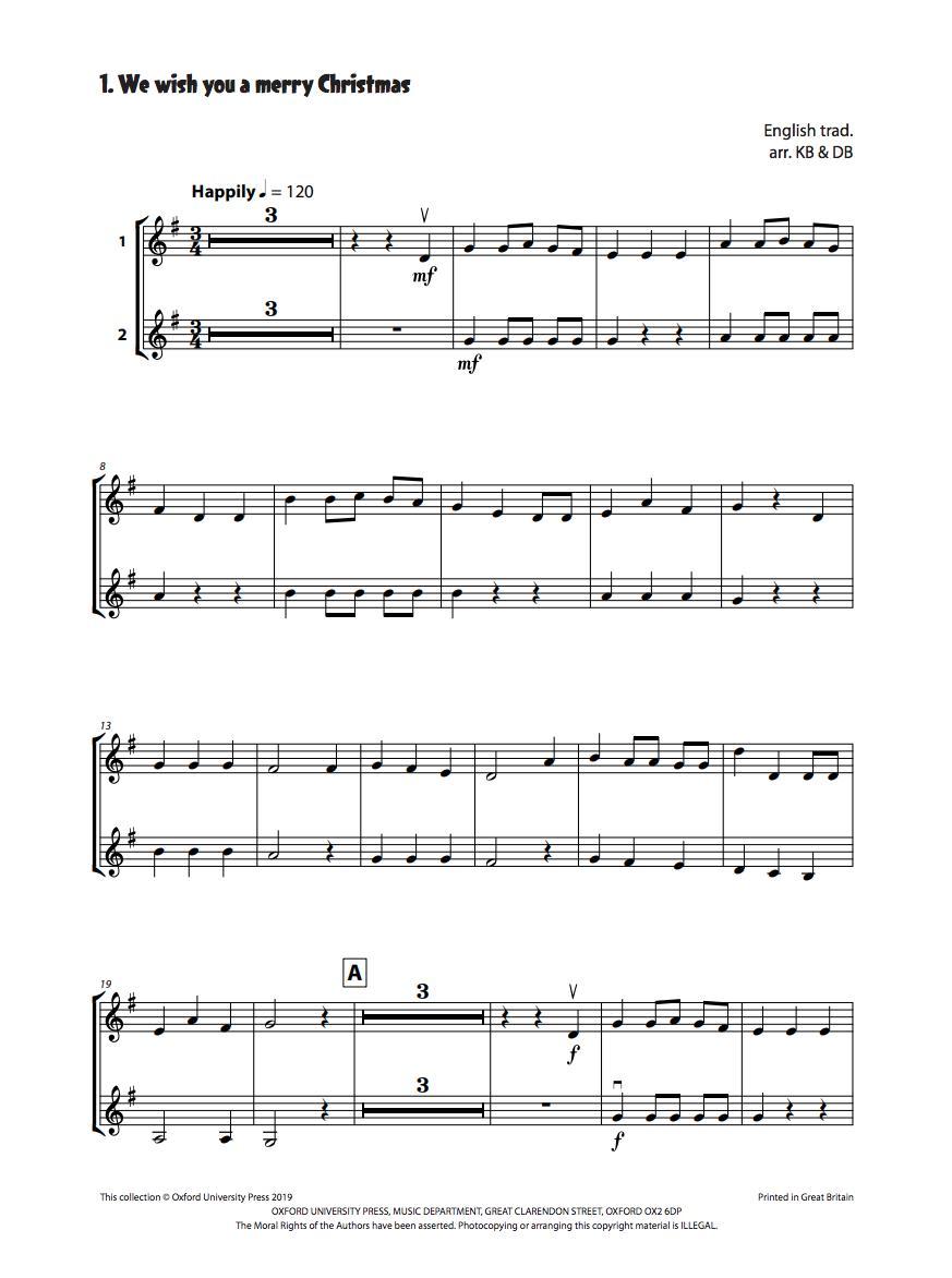 String Time Christmas Violin – Simply for Strings