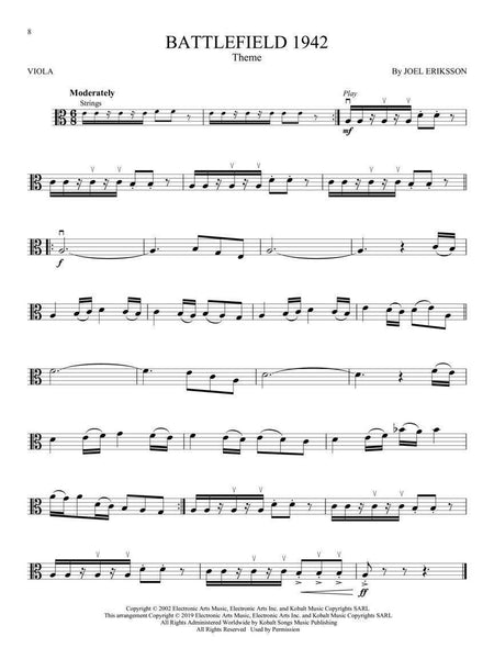 Video Game Music for Viola with Online Accompaniments – Simply for Strings