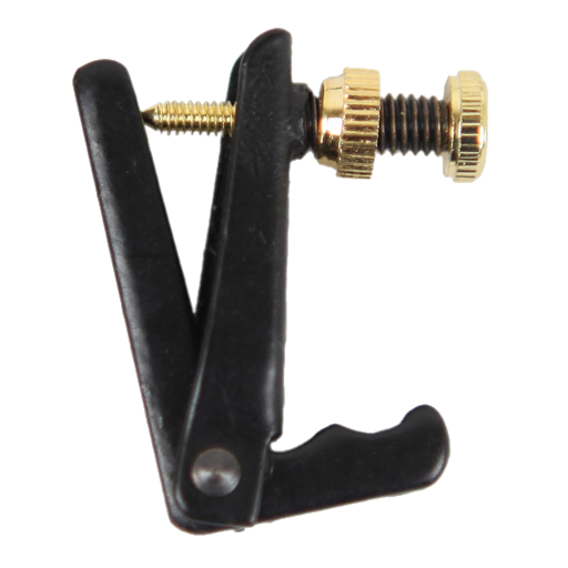 Viola String Adjuster Black with Gold Screw – Simply for Strings