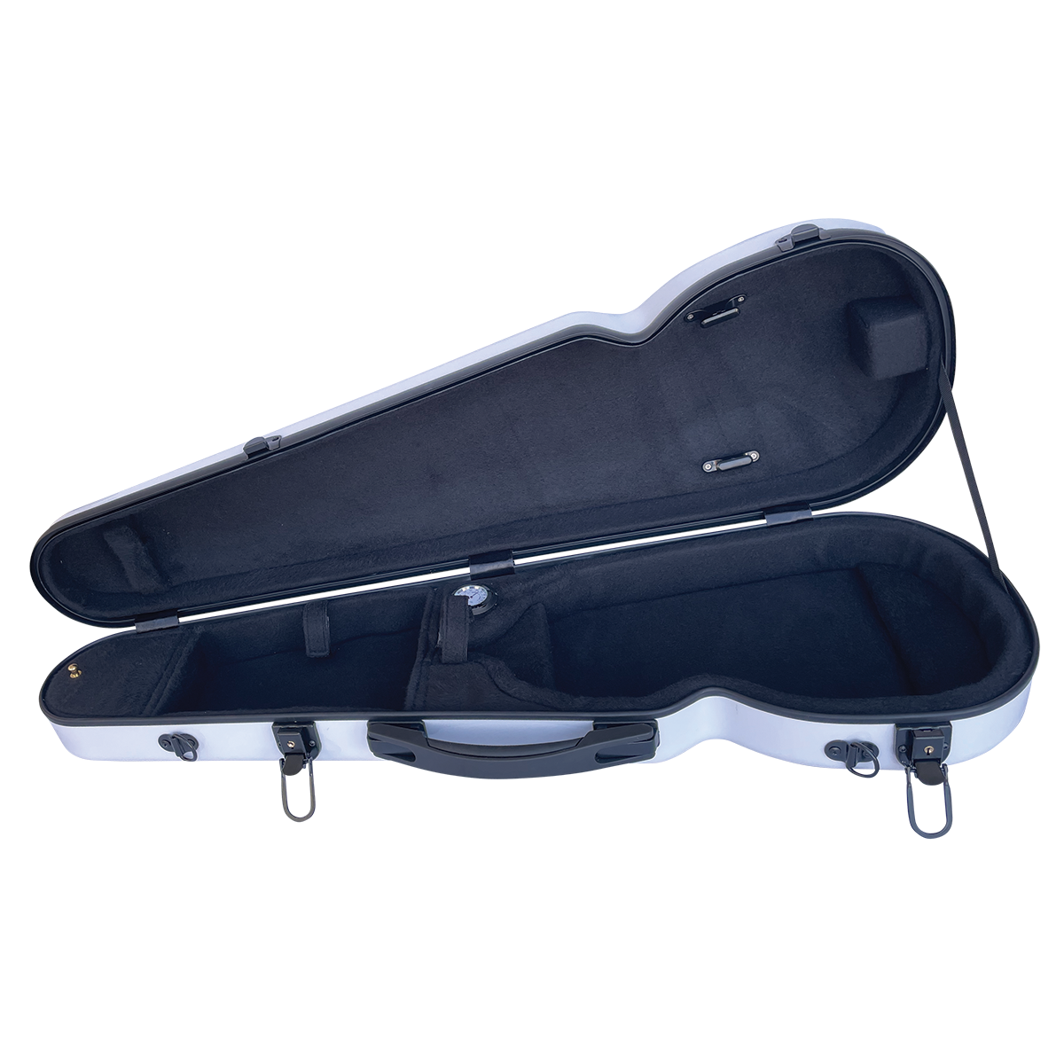 Vivo Polycarbonate Shaped Violin Case 4/4 White – Simply for Strings
