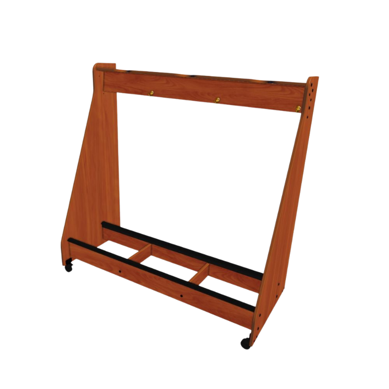 Wenger Double Bass Rack Maple Finish (3 Unit) – Simply for Strings