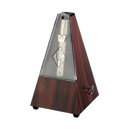 Metronome Piccolo Wittner Wind-Up Metronome - Classic Walnut Grain ...