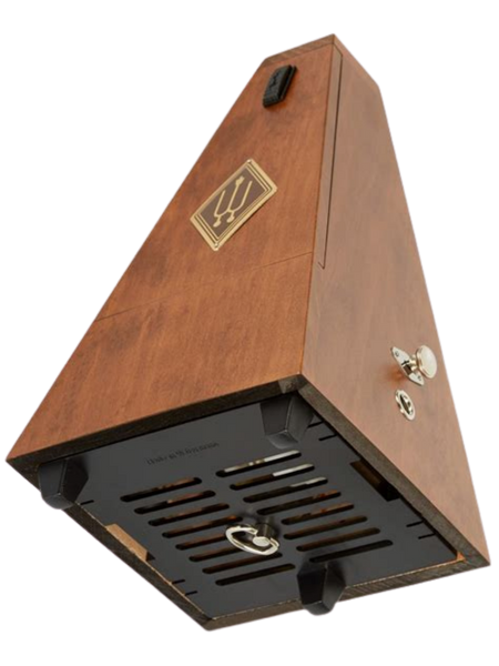Wittner Metronome Wood Walnut with Bell – Simply for Strings
