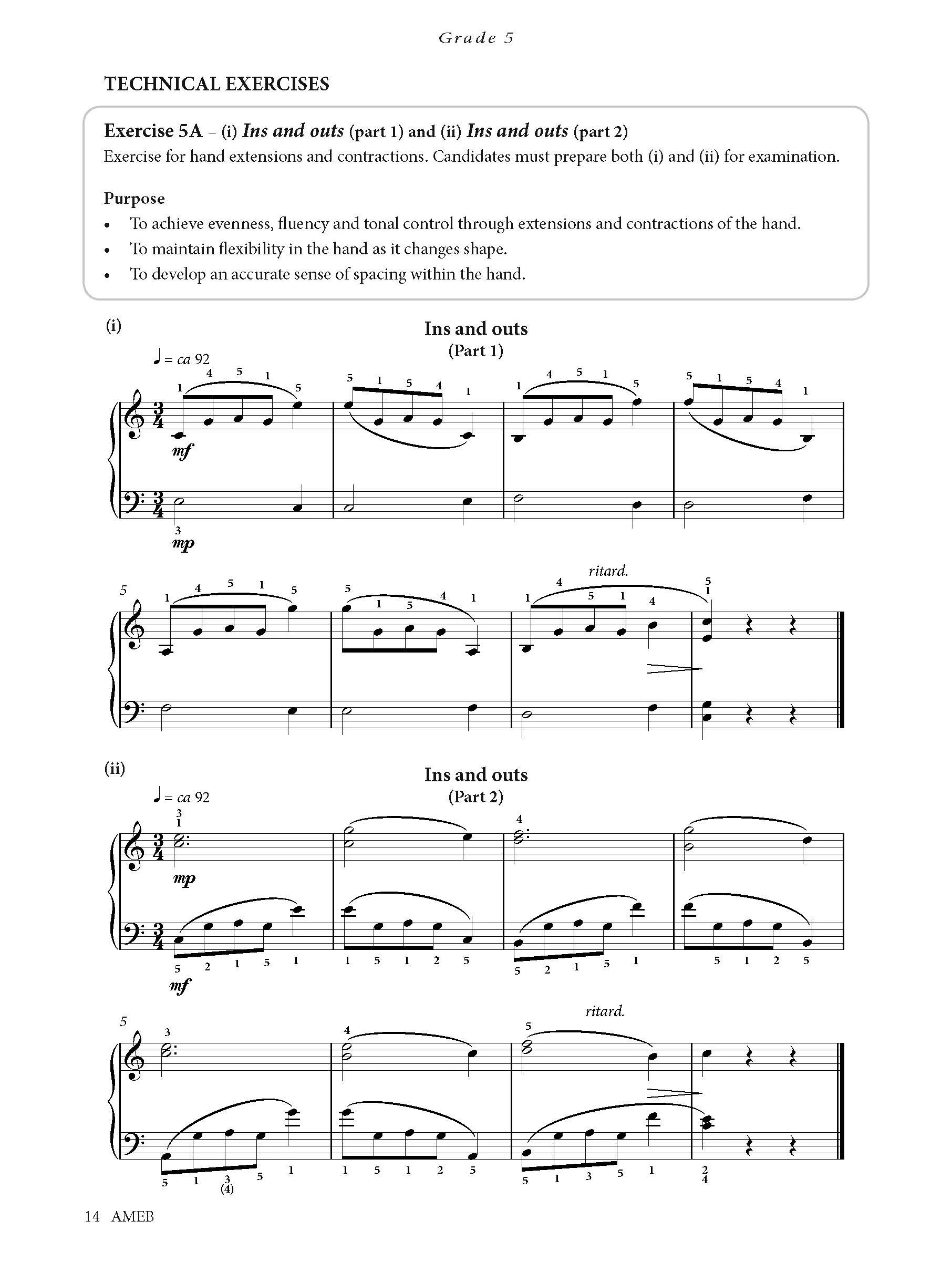 AMEB Piano Series 18 Technical Workbook - Level 2 – Simply for Strings