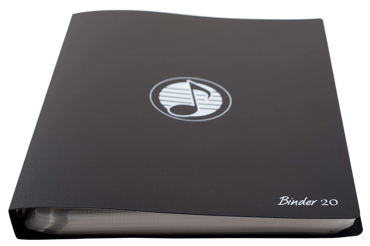 Rondofile Binder 20 BLACK - Includes 20 Rondofile Refills – Simply for ...