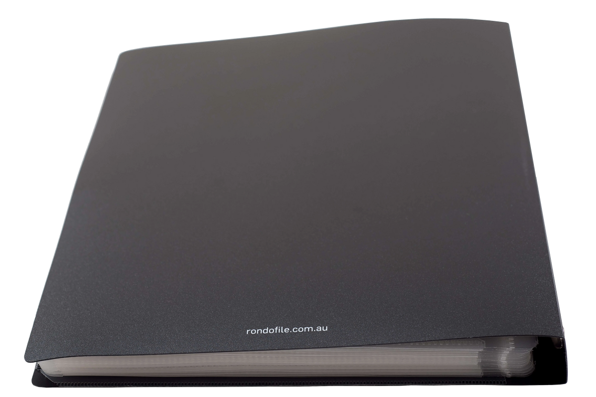Rondofile Binder 20 BLACK - Includes 20 Rondofile Refills – Simply for ...